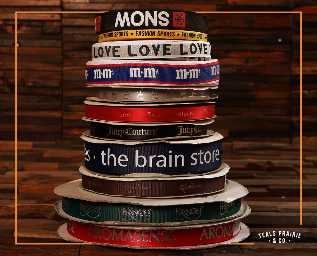 Custom Printed Ribbon - Teals Prairie & Co.®