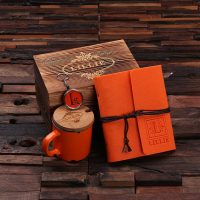 4-PC Personalized Women's Red Gift Set & Keepsake Gift Box