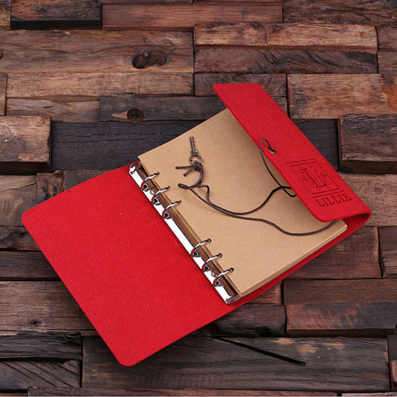 4-PC Personalized Women's Red Gift Set & Keepsake Gift Box
