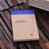 Personalized Blue Memo Pad with Removable Pen - Teals Prairie & Co.®