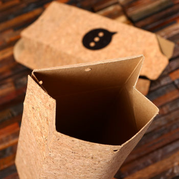Customized Cork Packaging with Black Ribbon Company Gifts - Teals ...