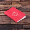 Personalized 80-Page Unlined Portfolio Journal in Red - Teals Prairie ...
