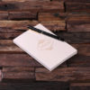 Personalized 80-Page Unlined Portfolio Journal in White - Teals Prairie ...