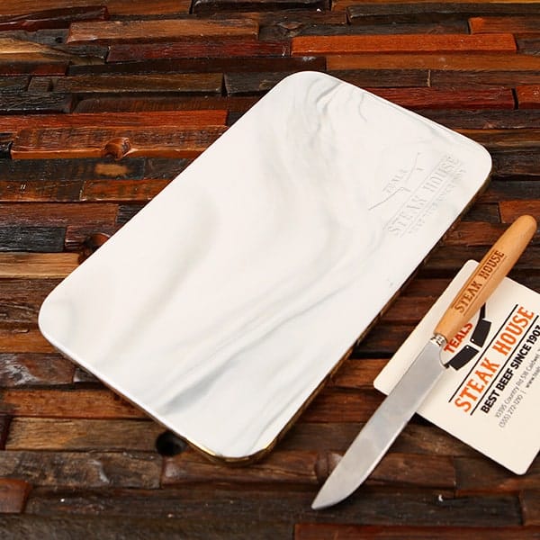 Ceramic with Marble Finish & Gold Edge Commercial Cutting Board or ...