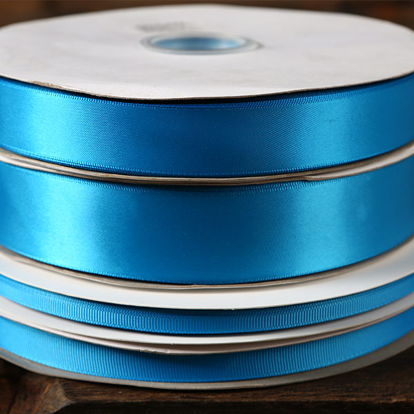 Ribbon #373 Dress Blue - Double Faced Satin or Grosgrain In 9 Sizes and ...