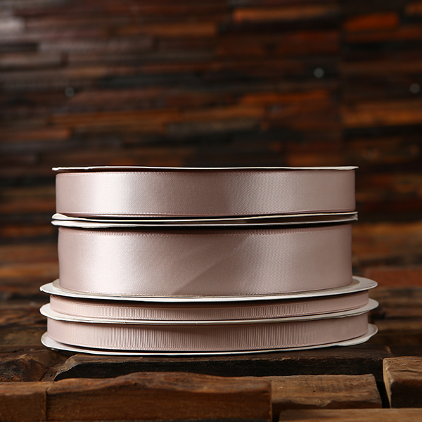 Ribbon #823 Taupe - Double Faced Satin or Grosgrain In 9 Sizes and 196 ...