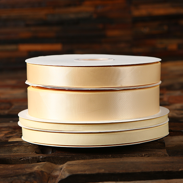 Ribbon #824 Buttermilk - Double Faced Satin or Grosgrain In 9 Sizes and ...