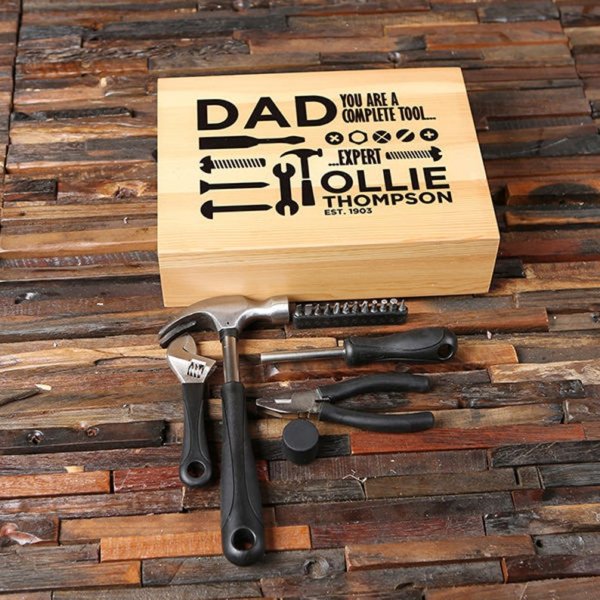 Personalized Tool Set Hammer, Pliers, Screw Driver, Etc. In Handmade ...